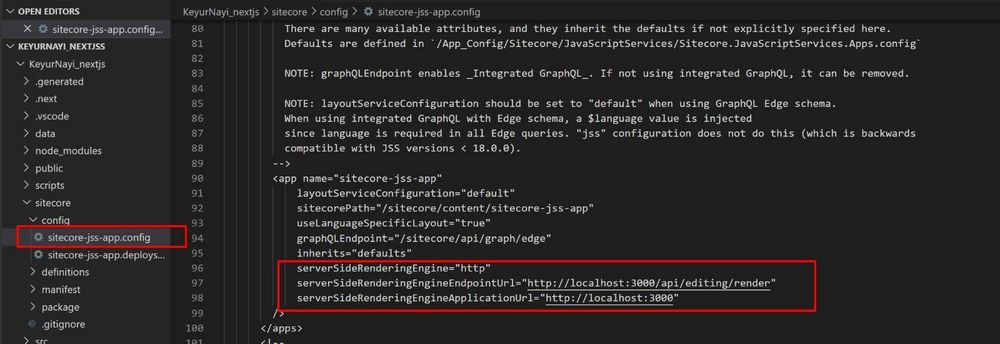 Integrate Next.js application to Sitecore Experience Editor - Addact