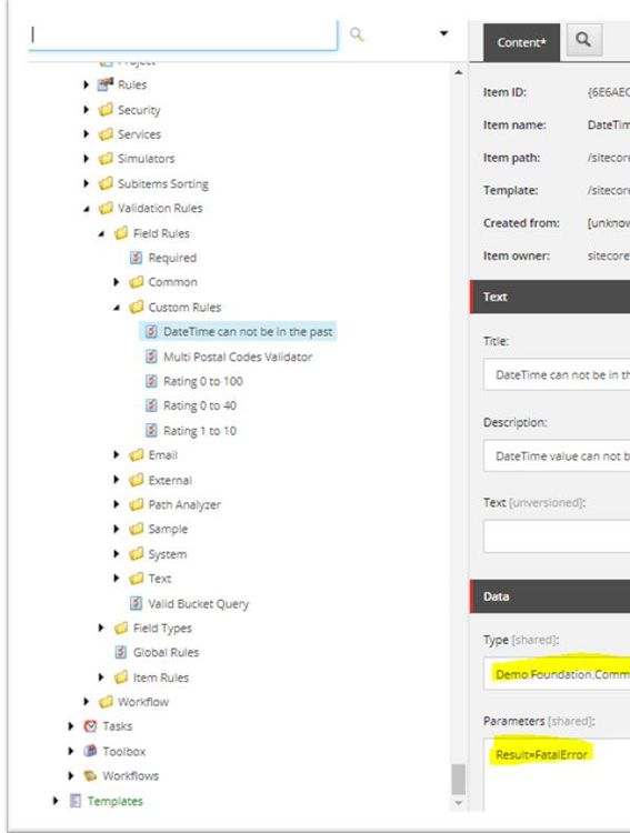 Custom Sitecore Field Validation | Sitecore Implementation - Addact