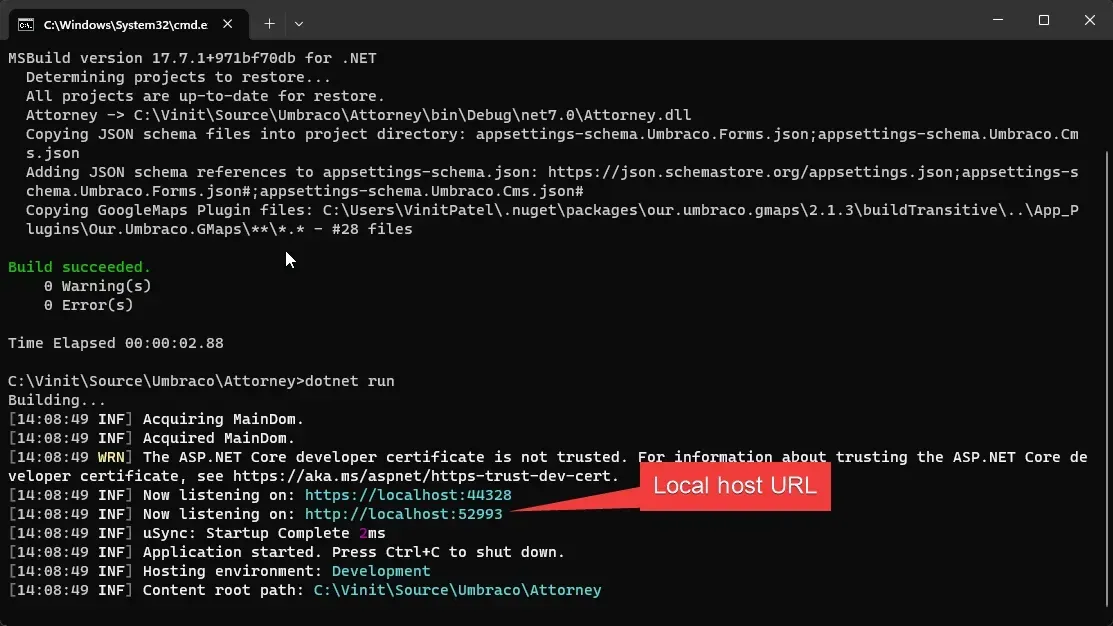 Umbraco 12 Set up and Installation Guide - Addact Technologies